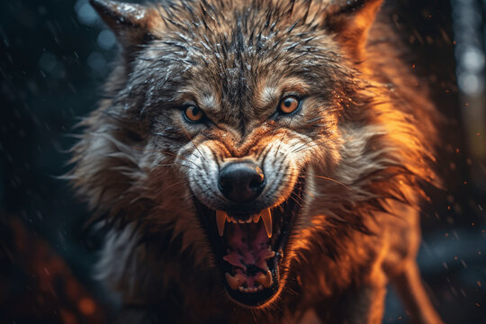 Angry Wolf Wallpaper Hd 1080p