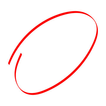 Red Marker Circle Transparent Background