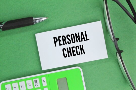 "Personal Check" Images – Browse 93 Stock Photos, Vectors, and Video ...