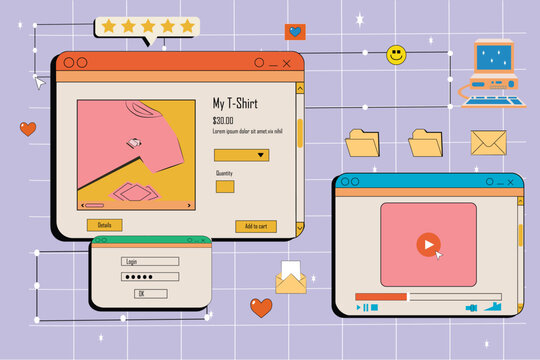 Retro Loading Screen Images – Browse 1,940 Stock Photos, Vectors, and ...