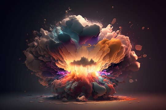 Explosion No Background