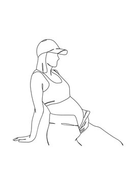 Pregnant Belly Drawing Images – Browse 27,422 Stock Photos, Vectors ...