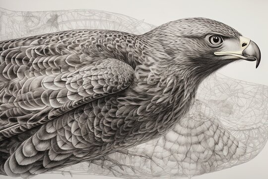Hawk Drawing