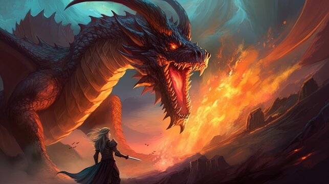 Dragon Rider Wallpaper