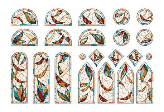 Stained Glass Pattern Vector Images – Browse 95,254 Stock Photos ...