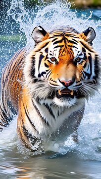 Running Tiger Wallpaper Hd 1080p