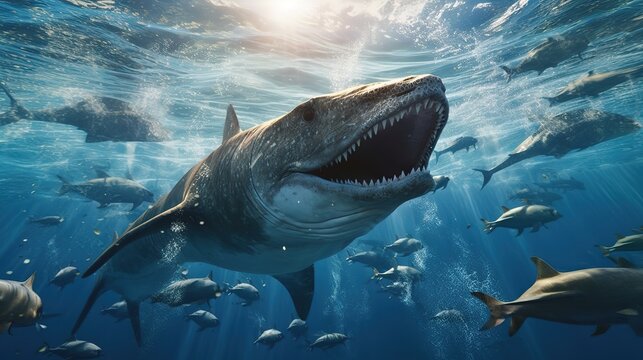 Mosasaurus Bilder – Durchsuchen 645 Archivfotos, Vektorgrafiken und ...