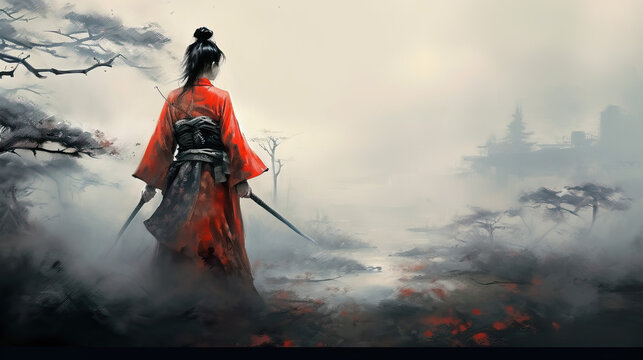 「Onna-Bugeisha」の写真素材 | 238件の無料イラスト画像 | Adobe Stock