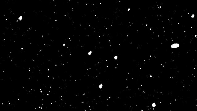 Snow Falling Slow Animation