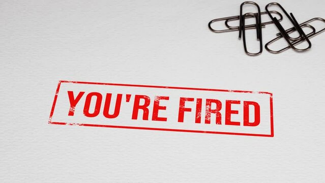 "You Are Fired" Images – Browse 835 Stock Photos, Vectors, and Video ...