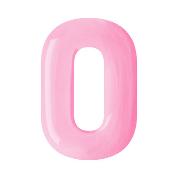 Pink Number 0
