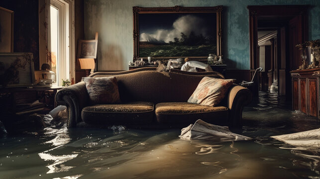 Room Filled With Water