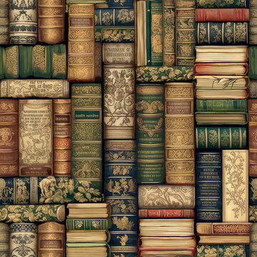 Classic Books Wallpaper
