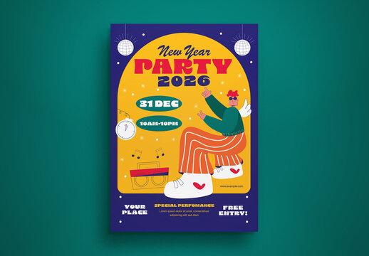 New Year Templates – Browse 1,700 Stock Photos, Vectors, and Video ...
