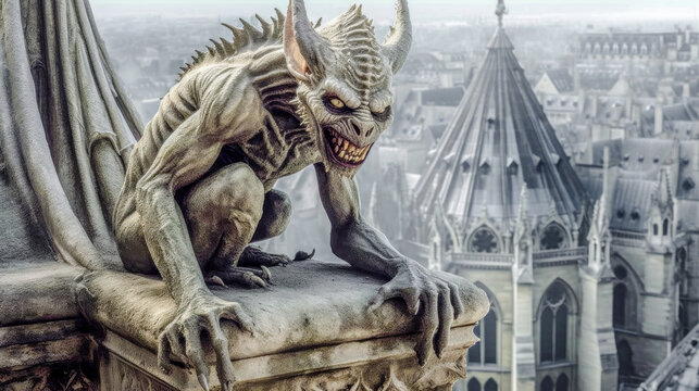 Gargoyle Images – Browse 44,267 Stock Photos, Vectors, and Video ...