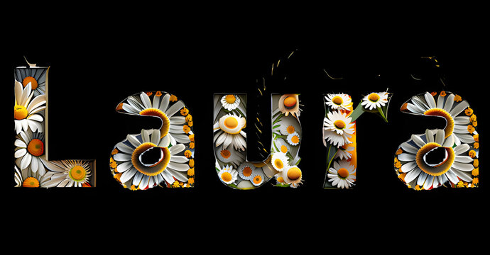 Laura Bubble Letters