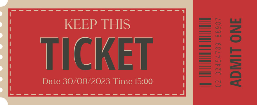 "Admit One" Images – Browse 1,963 Stock Photos, Vectors, and Video ...