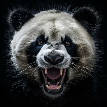 Angry Panda Bear Gif