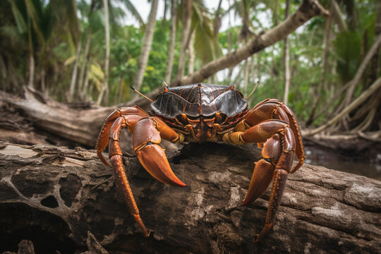 Crabs In The Amazon Rainforest