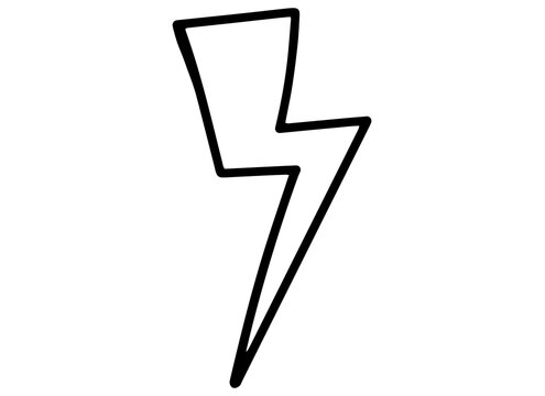 Lighting Bolt Coloring Pages