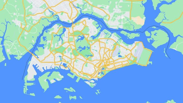 What Is A Detailed Map Singapore With Cities And Towns - Infoupdate.org