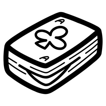Stack Of Cards Clipart