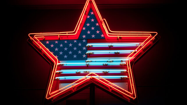 Neon American Flag Images – Browse 3,400 Stock Photos, Vectors, and ...
