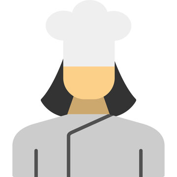 Female Chef Icon