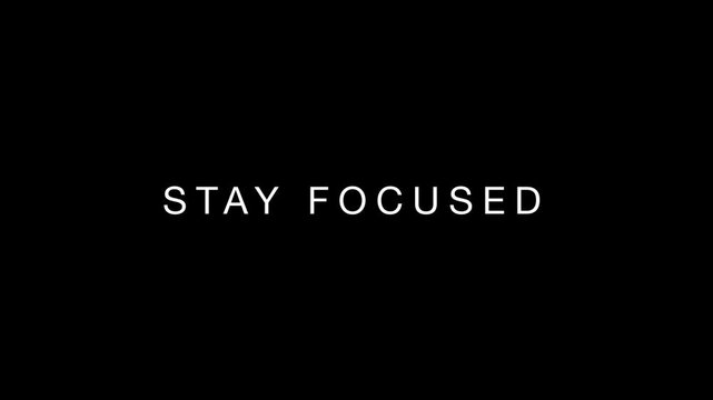"Stay Focused" Images – Browse 345 Stock Photos, Vectors, and Video ...