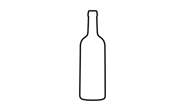 Wine Bottle Outline Vector Images – Browse 61,498 Stock Photos, Vectors ...