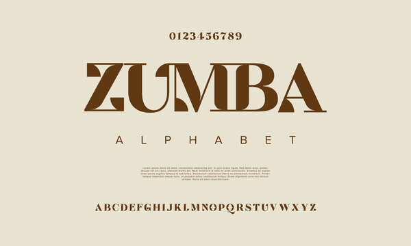 Zumba Logo Font Download