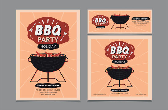 Bbq Brochure Template Images – Browse 3,344 Stock Photos, Vectors, and ...