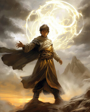 Fantasy Young Wizard