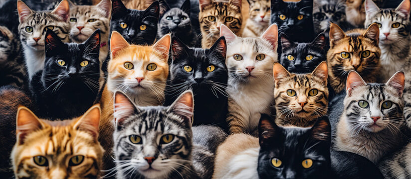 "Group Of Cats" Images – Browse 468 Stock Photos, Vectors, and Video ...