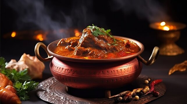 Mutton Handi (Rich & Creamy Mutton Curry) 😋