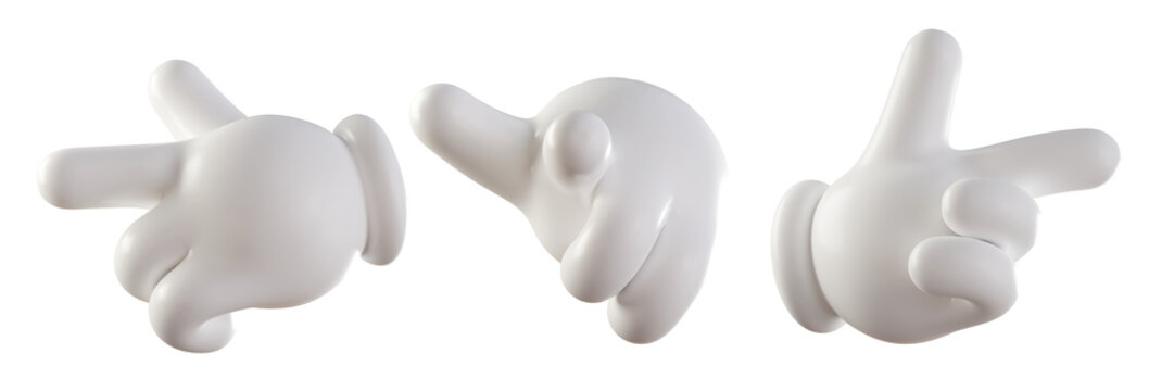 Mickey Glove Pointing Left