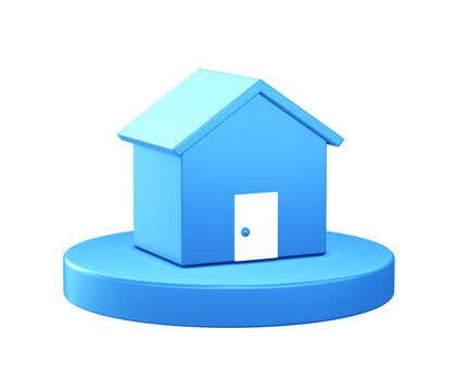 3d Home Png Icon
