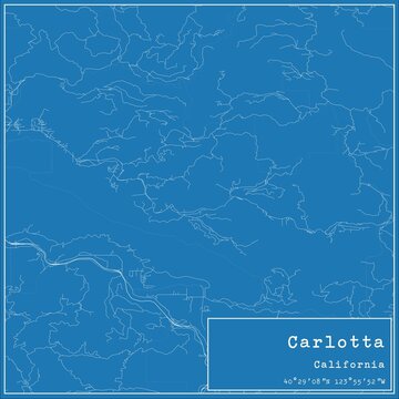 Carlotta Ca Map Of Area