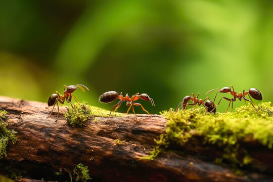 Cooperation Ants