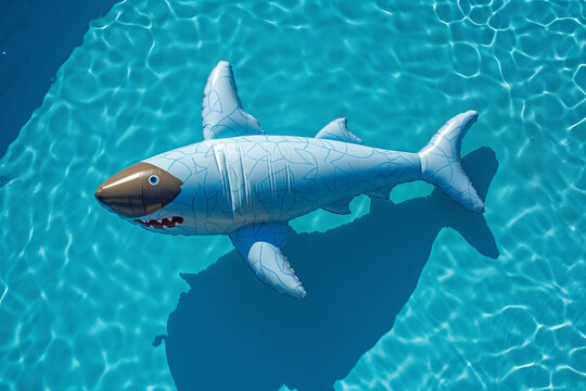 Shark In Swimming Pool