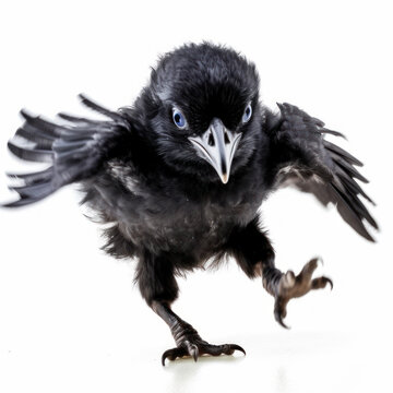 Cute Baby Crow