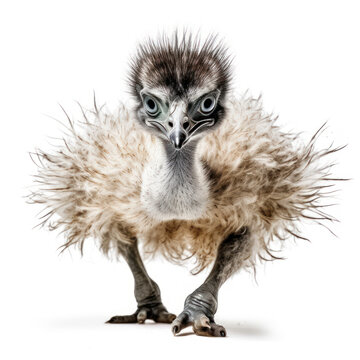 Cute Baby Emu