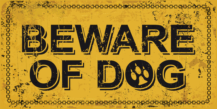 "Beware Sign" Images – Browse 176 Stock Photos, Vectors, and Video ...