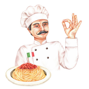 Italian Chef Clipart Images – Browse 6,762 Stock Photos, Vectors, and ...