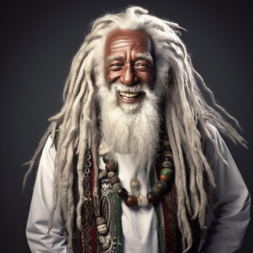 White Rasta Man