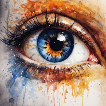 "Watercolor Eye" Images – Browse 98 Stock Photos, Vectors, and Video ...