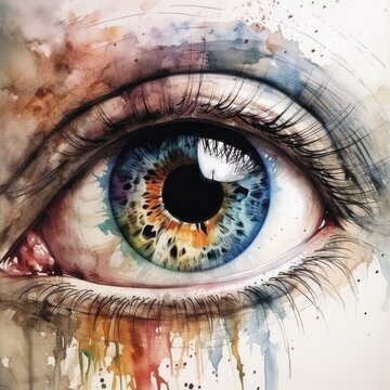 "Watercolor Eye" Images – Browse 98 Stock Photos, Vectors, and Video ...