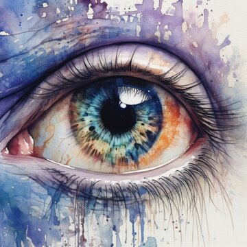 "Watercolor Eye" Images – Browse 98 Stock Photos, Vectors, and Video ...