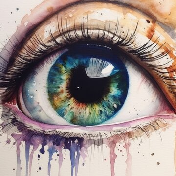 "Watercolor Eye" Images – Browse 98 Stock Photos, Vectors, and Video ...