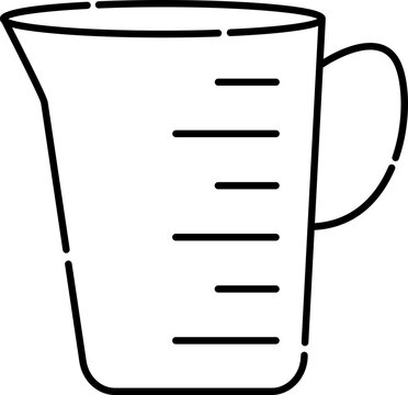 14 Measuring Cup Clip Art